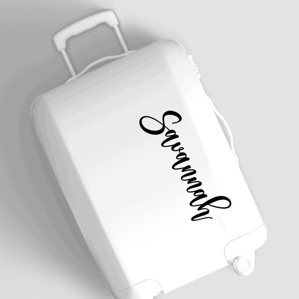 Custom Stickers Suitcase - Etsy