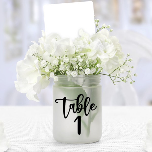 Grey Table Numbers - Etsy