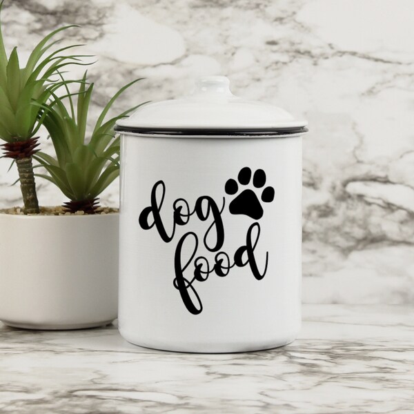 Dog Food Bowl Labels - Etsy