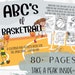 Abcs of Basketball Printable Coloring Book for Kids Alphabet | Etsy