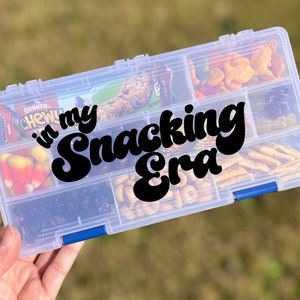 In My Snacking Era Retro Snackle Box for Travel Snack Box for Kids ...