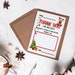 Christmas PRINTABLE Cards for Kids Dear Santa Letter Instant - Etsy