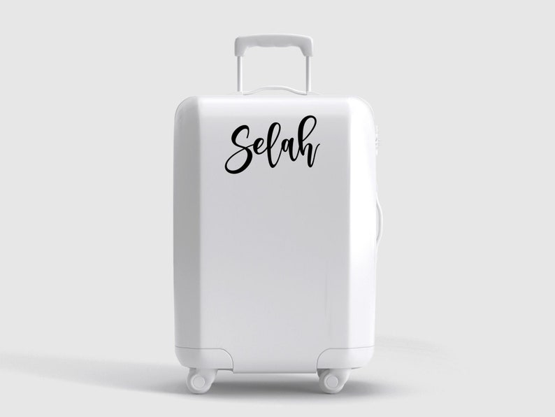Personalized Suitcase Sticker for Easy Travel Identification - Etsy