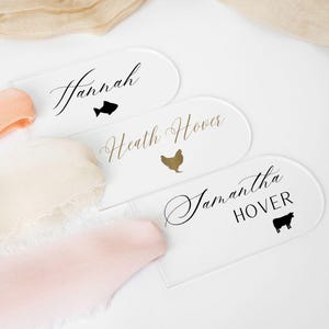 Set of 10 Meal Choice Stickers Wedding Meal Stickers for Place Card ...