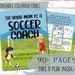Soccer Printable Coloring Pages for Kids, Soccer Coach Kids Activity ...