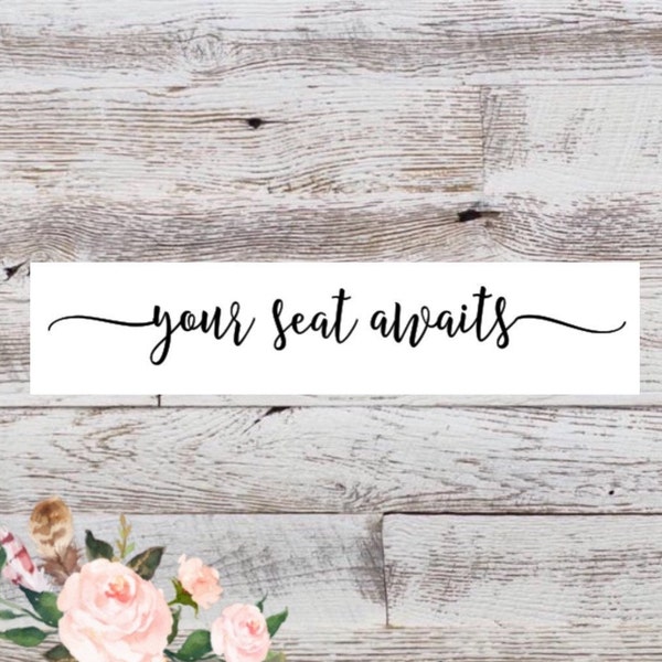 Find Your Seat - Etsy