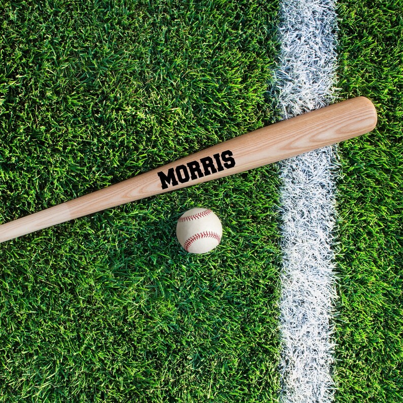 Baseball Bat Name Sticker Custom Decal for Helmet Baseball | Etsy