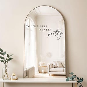 Stylist Mirror Decal for Esthetician Gift Idea Salon Mirror Decor You ...