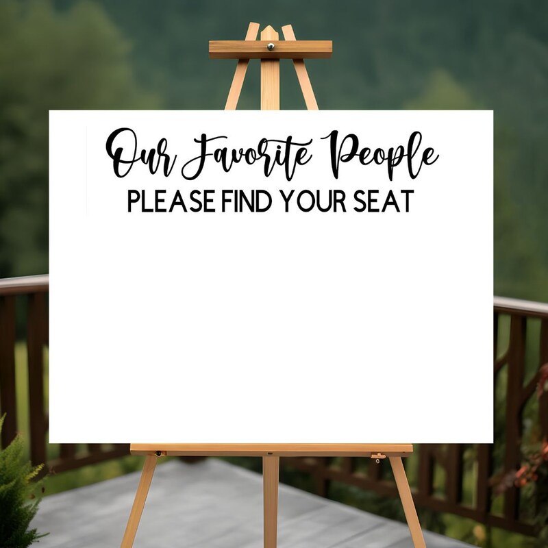 Seating Chart Decals - Etsy