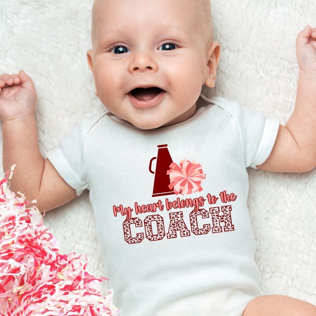 Cheer Baby Bodysuit for Cheer Coach Baby Shower Gift for Coach From ...
