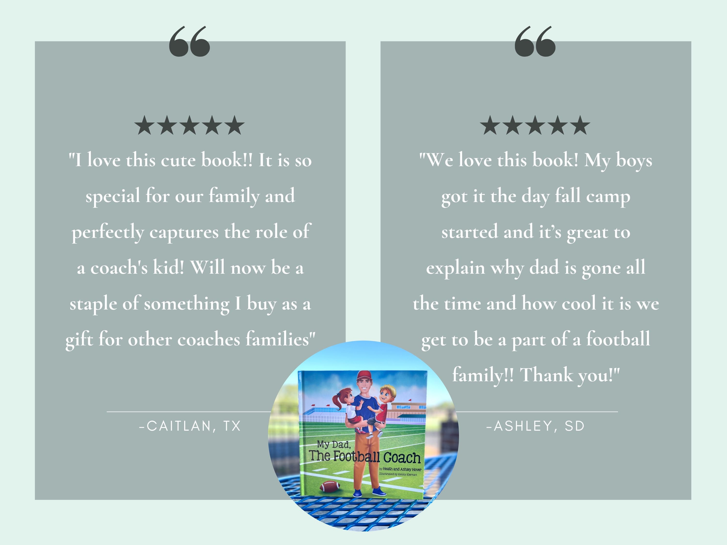 Football Children's Book for Football Coach's Kid Coaching Family Gift ...