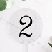 Baby Number Decals 1-12 for Monthly Milestone Celebration Photos Number ...