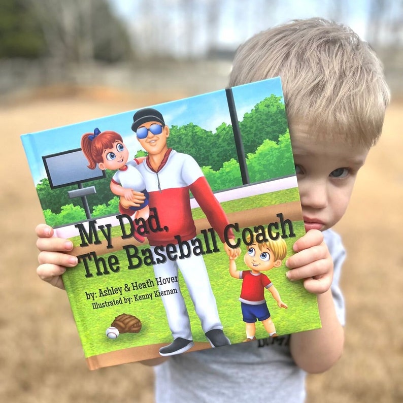 Baseball Children's Book for Baseball Coach's Kid - Etsy