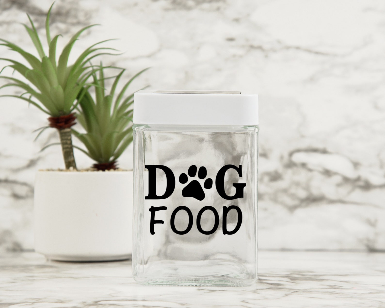 Dog Food Vinyl Decal for Dog Food Storage Label for Dog Food - Etsy