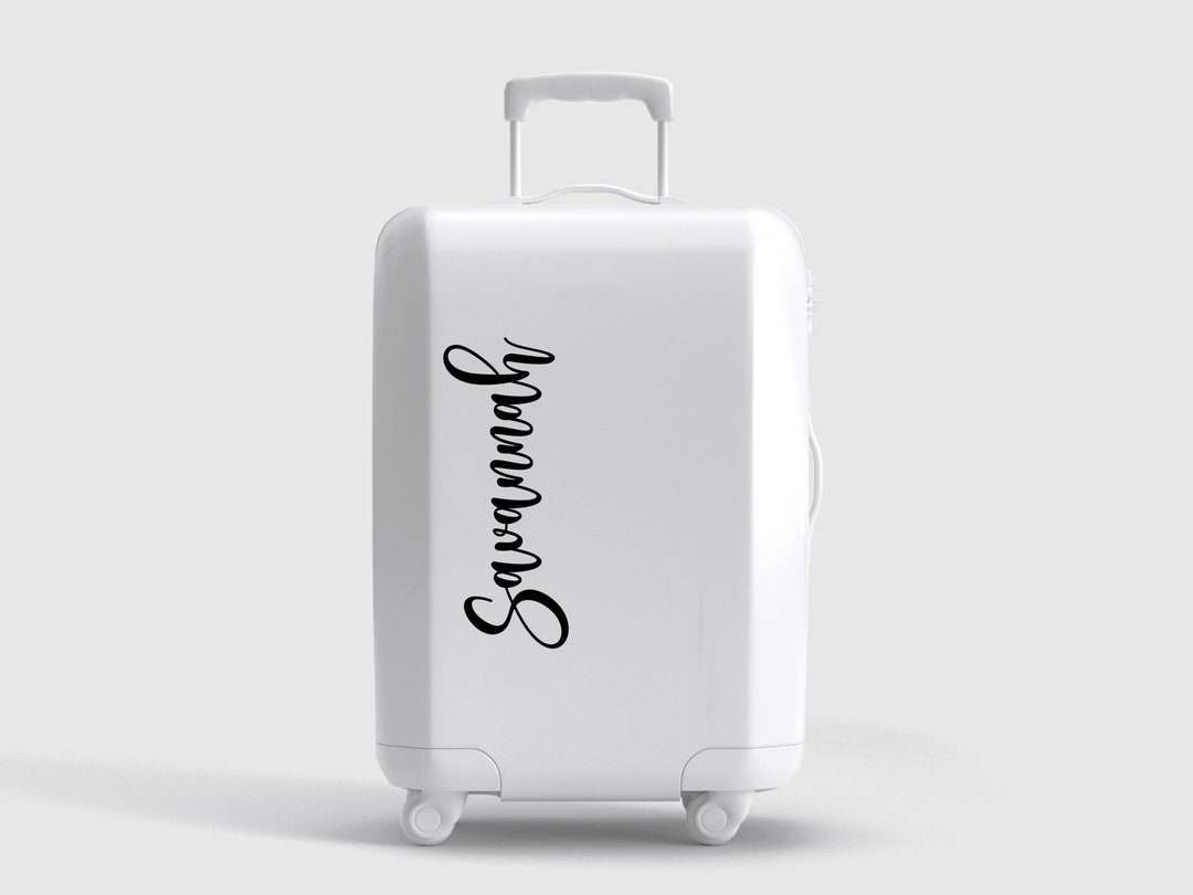 Personalized Suitcase Sticker for Easy Travel Identification Baggage ...