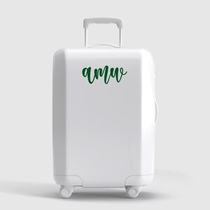 Suitcase Name Decal Luggage Vinyl Decal for Personalized Suitcase ...