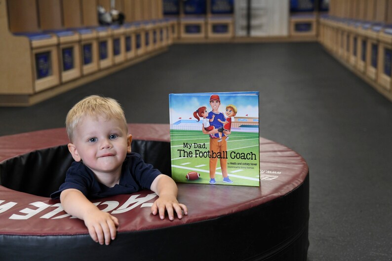 Football Children's Book for Football Coach's Kid - Etsy