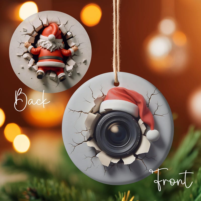 Santa Camera - Etsy
