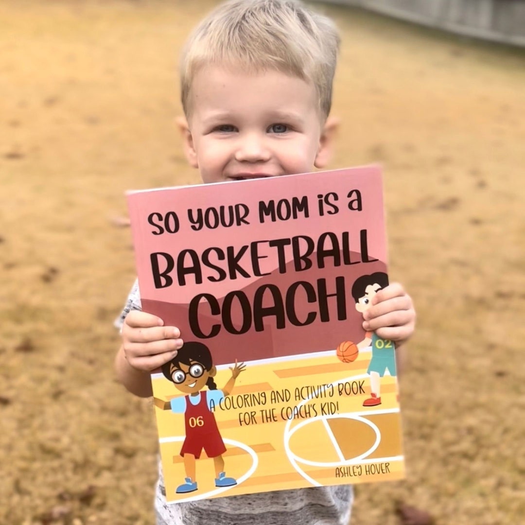 Basketball Coloring Book for Coaches' Kids Basketball Activity Books ...