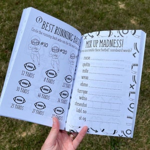 Football Activity Book for Kids Football Activity Pages for Ages 7-11 ...