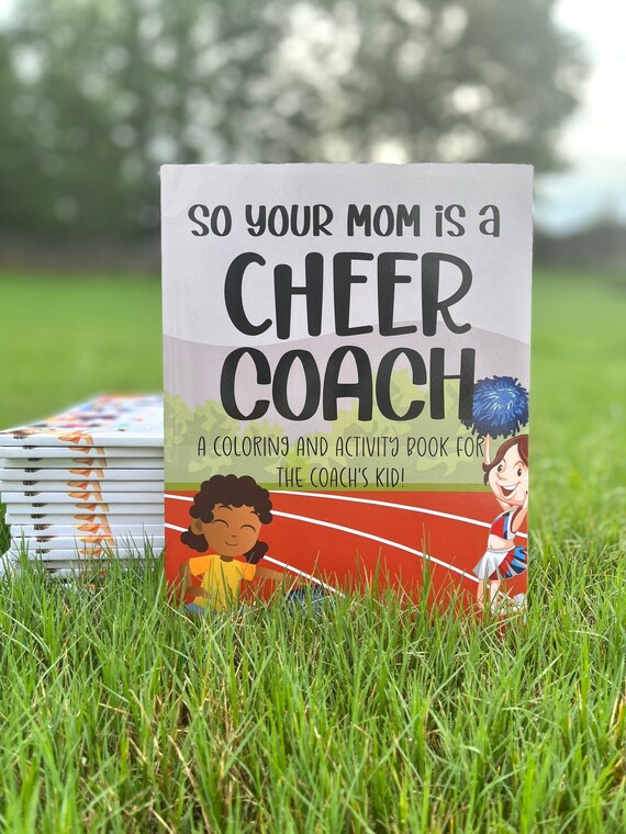Coachs Kid Cheer Coloring Book for Kids Cheerleading - Etsy