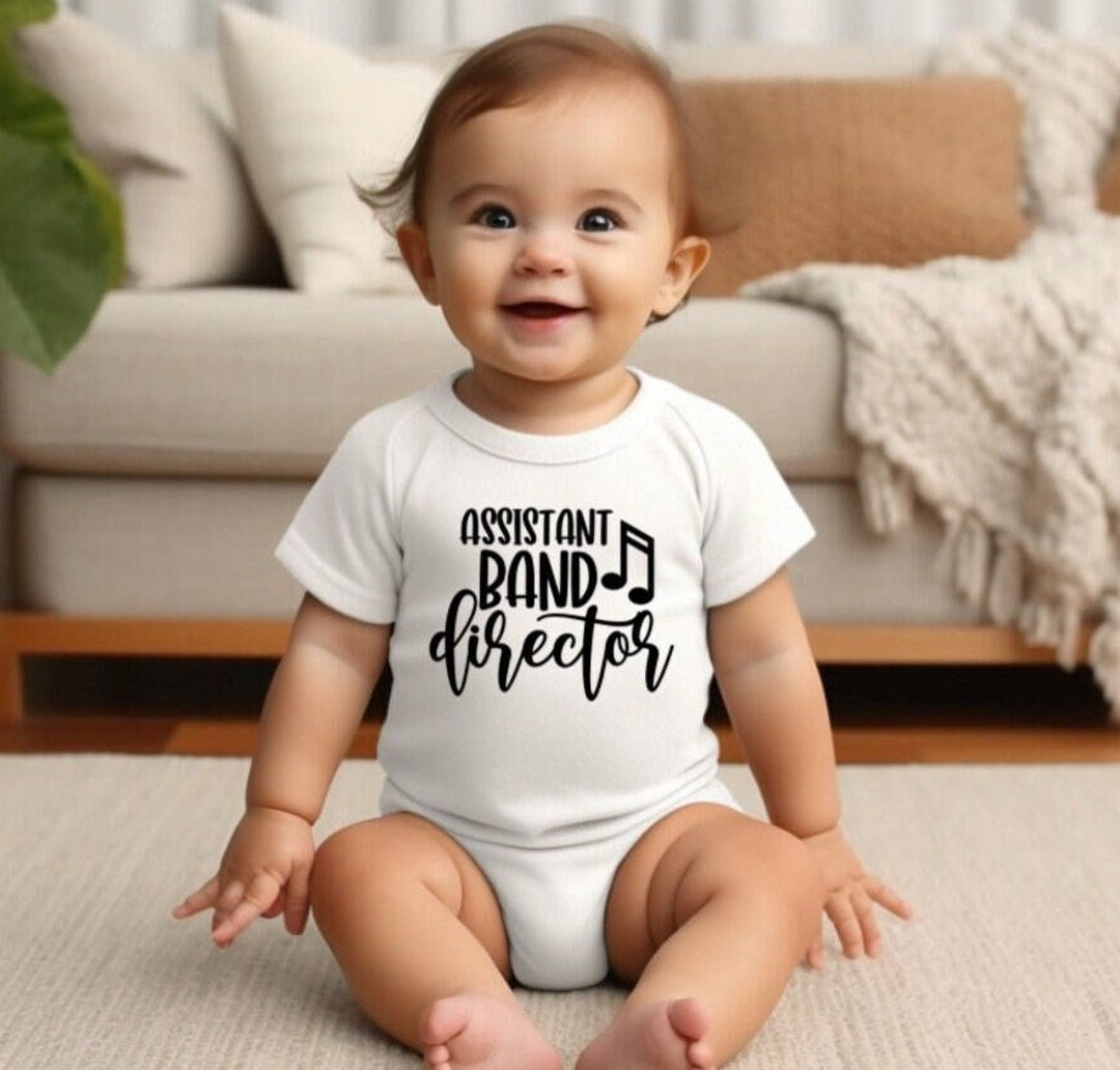 Band Director Baby Bodysuit for Band Teacher Gift Assistant Band ...
