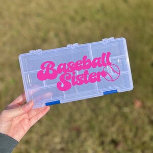 Baseball Sister Snackle Box for Baseball Kid Gift Idea Baseball Game ...