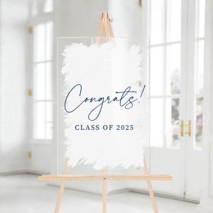 Congrats Decal for Class of 2025 Graduation Vinyl Decal for Mirror ...