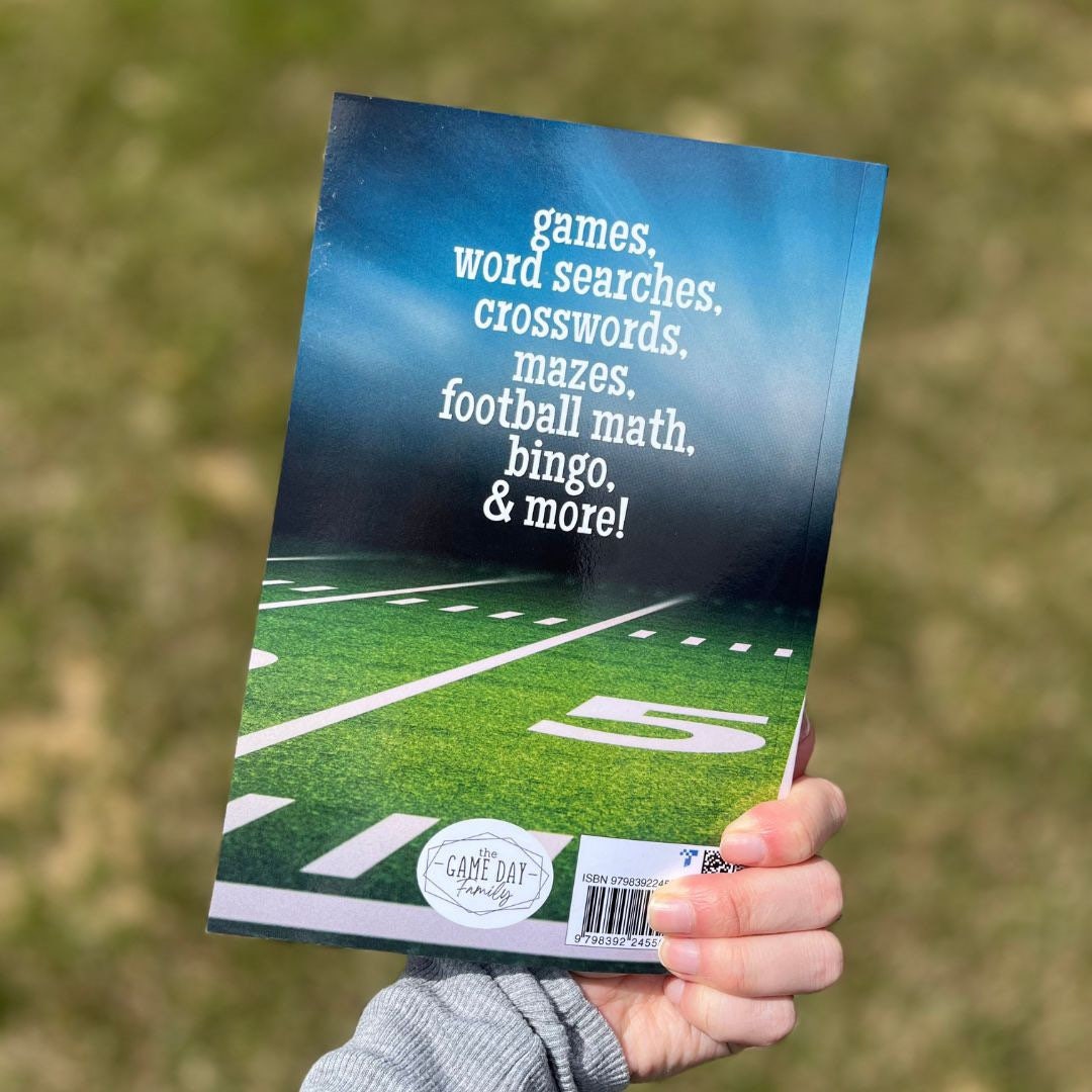 Football Activity Book for Kids Football Activity Pages for Ages 7-11 ...