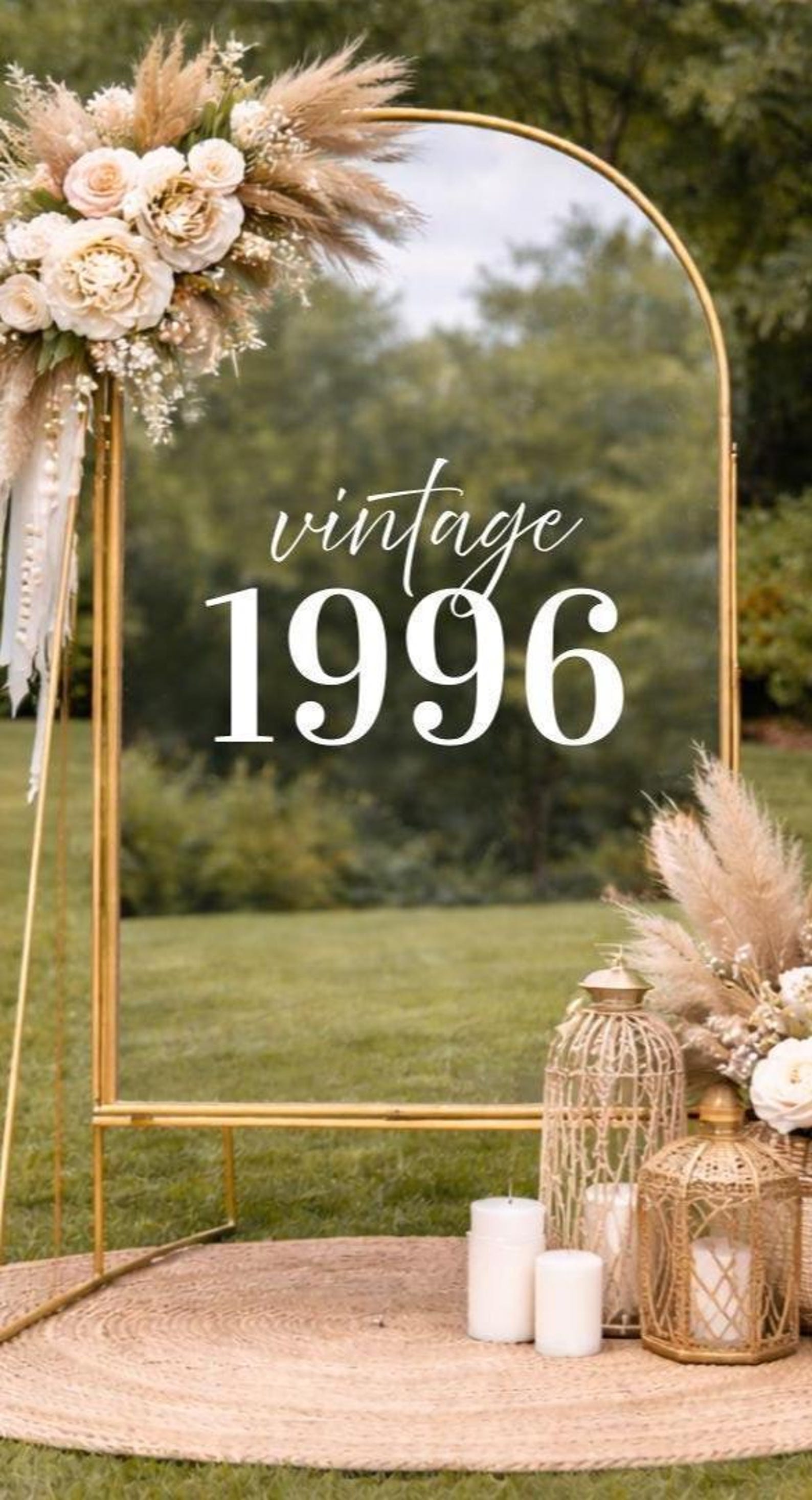Thirty Year Old Decal for Funny 30th Birthday Sign Born in 1996 ...