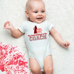 Cheer Baby Bodysuit for Cheer Coach Baby Shower Gift for Coach From ...