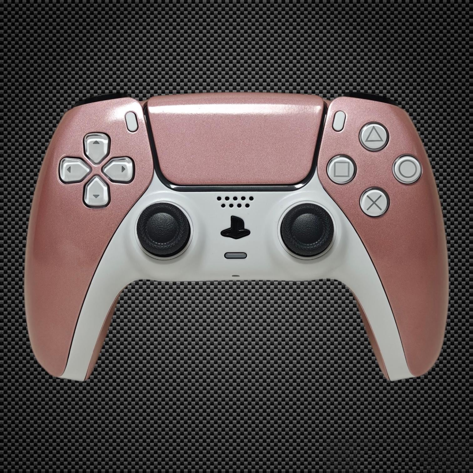 Pink Rose Gold Themed PS5 Custom Dualsense Controller - Etsy