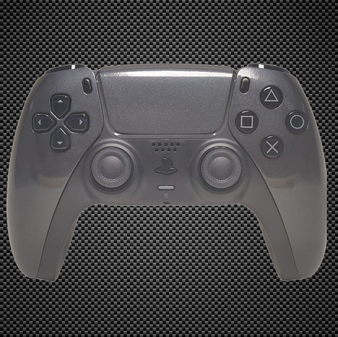 Metallic Gunmetal Grey Themed PS5 Custom Dualsense Controller - Etsy