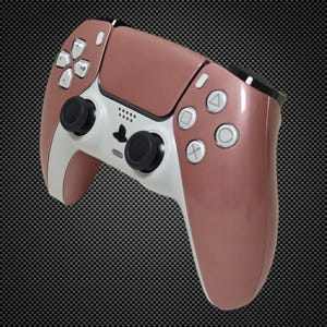Pink Rose Gold Themed PS5 Custom Dualsense Controller - Etsy