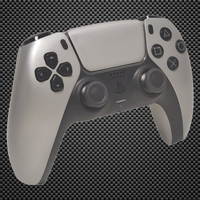 Metallic Silver PS5 Custom Dualsense Controller - Etsy