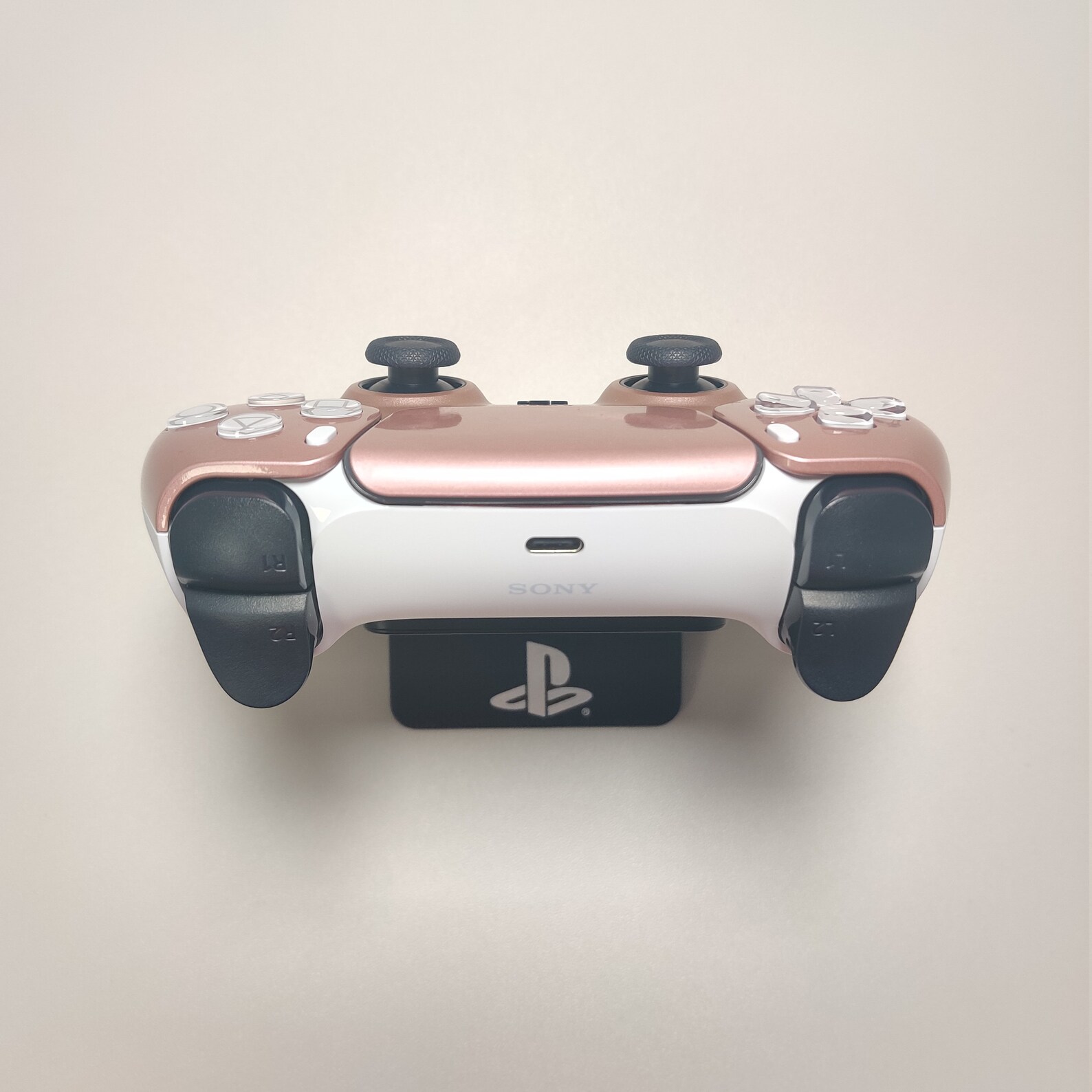 Pink Rose Gold Themed PS5 Custom Dualsense Controller | Etsy