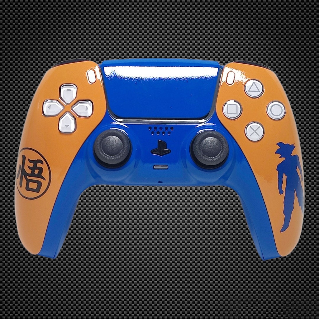 Dragonball Z Goku Themed PS5 Custom Dualsense Controller - Etsy