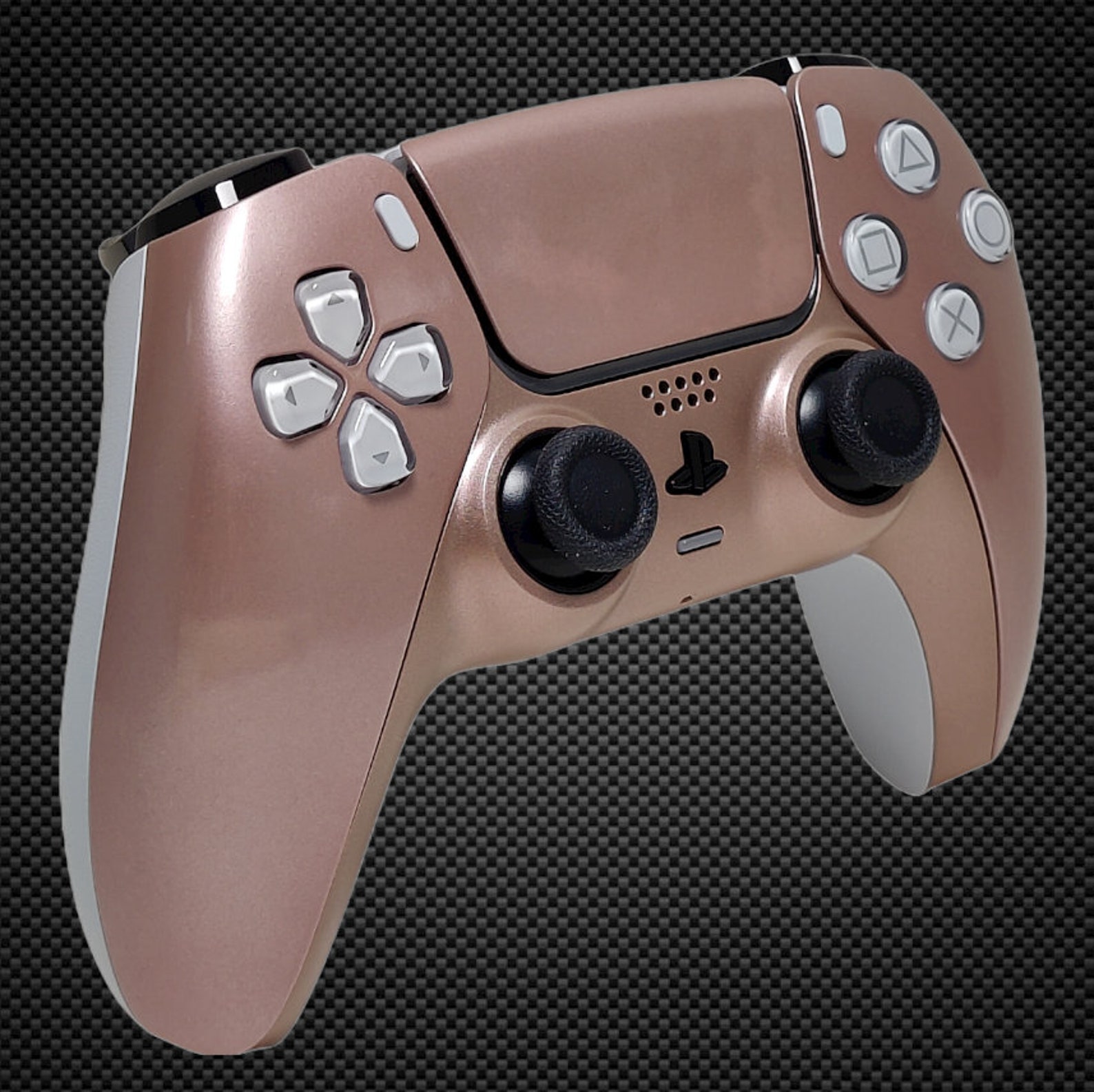 Pink Rose Gold Themed PS5 Custom Dualsense Controller - Etsy