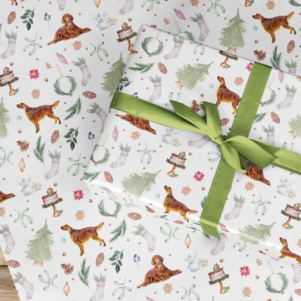 Irish Setter Birthday Card - Etsy