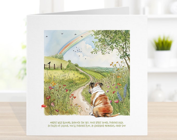 Dog Sympathy-sorry for Your Loss-greeting Card -100% Recycled Paper ...