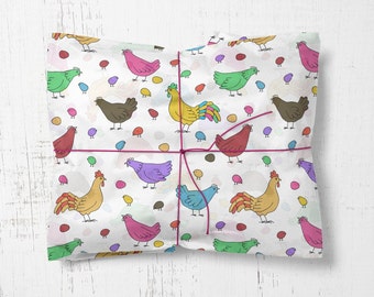 Chicken Wrapping Paper | Etsy