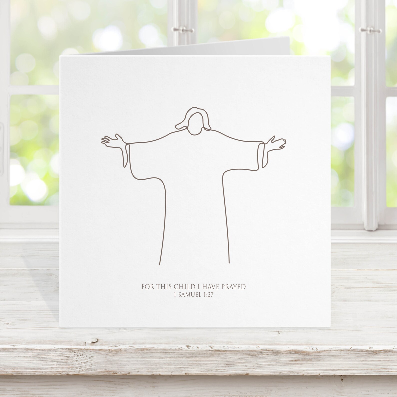 Children Jesus Card Baptism Christening Card Bible Religious - Etsy