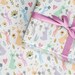 Pastel Easter Wrapping Paper Roll Rabbits Children's | Etsy