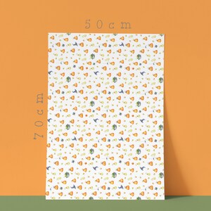 Halloween Pumpkin Wrapping Paper Gift Wrap Gift Wrapping - Etsy