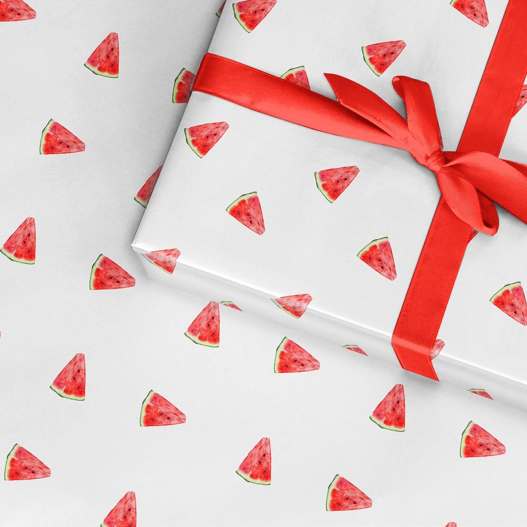 Watermelon Wrapping Paper For, Tropical Fun Wrapping Paper, Caribbean ...
