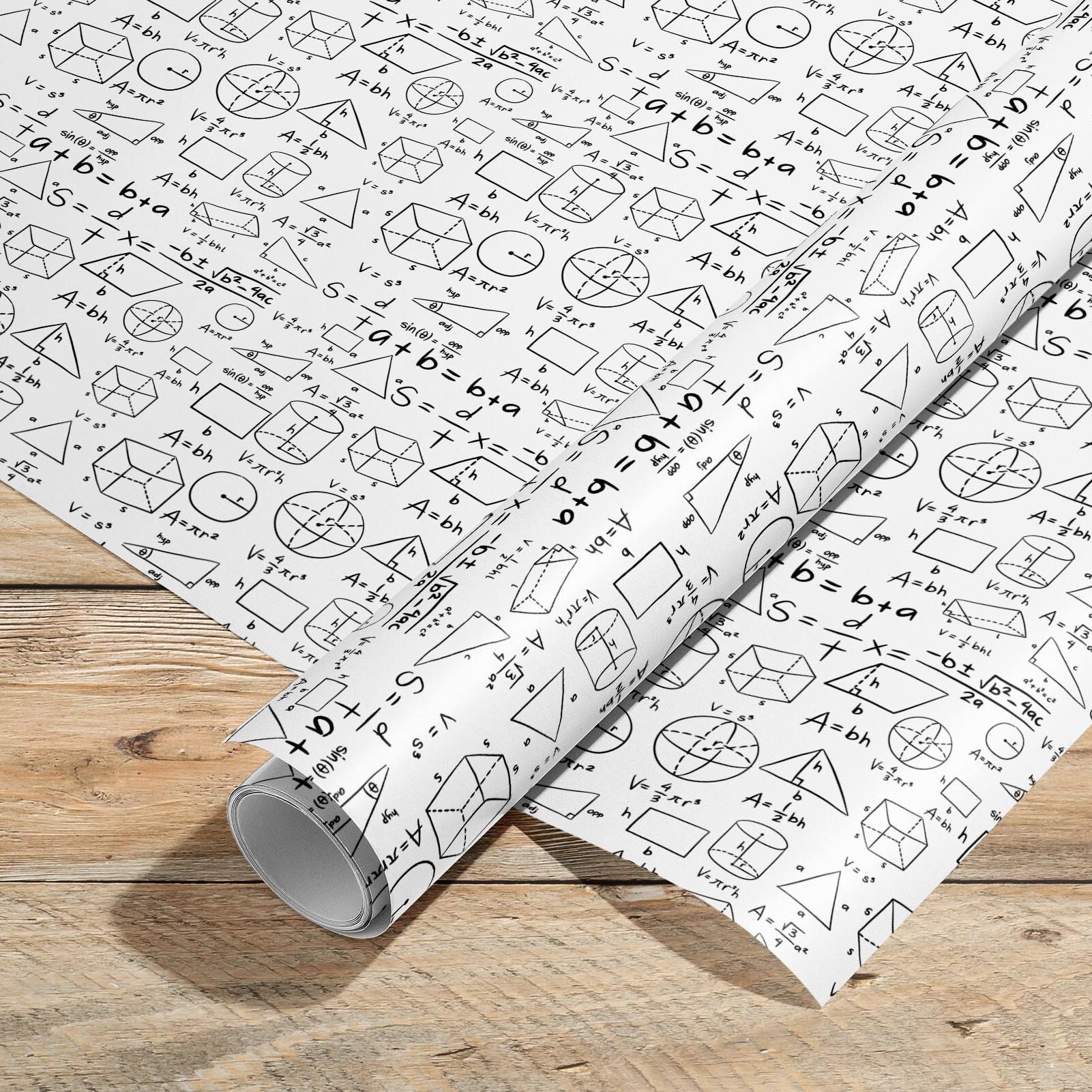 Maths Wrapping Paper Physics Gift Wrap Mathematics Tutor - Etsy
