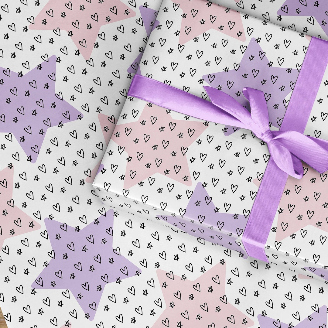 Wrapping Paper Roll Kawaii Style Cute Japanese Stationery - Etsy