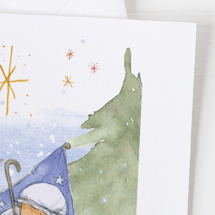 Nativity Card Nativity Set Scene Carte De La Nativité Kids - Etsy UK
