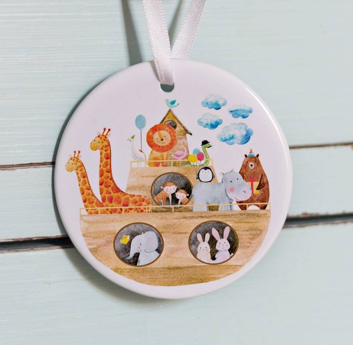 Noah's Ark Baptism Gift for Children. Christening Gifts - Etsy