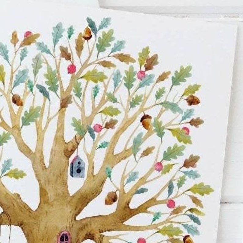 New Home Tree Card - Moving House Gifts. - Etsy